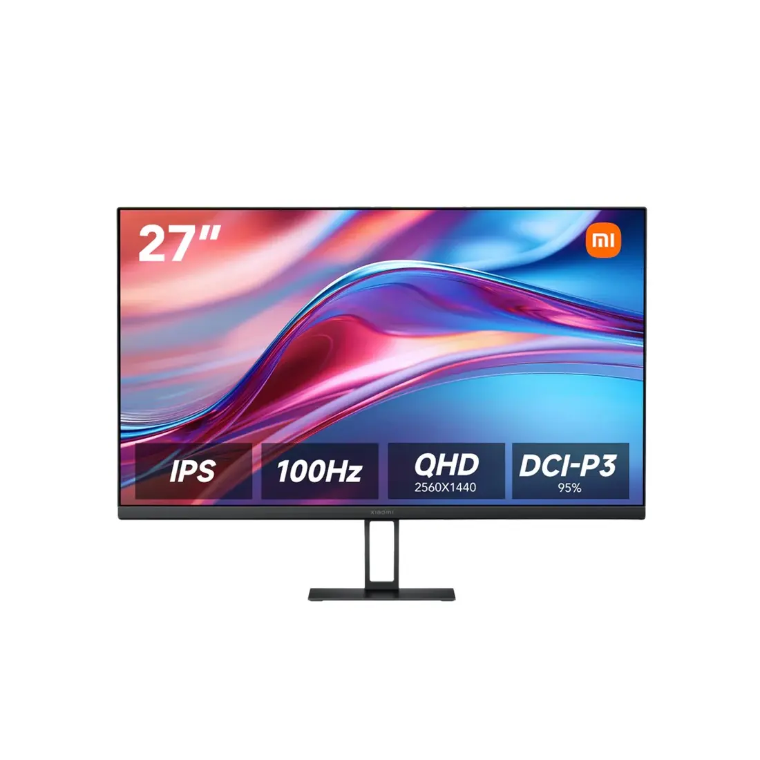 Xiaomi Monitor A27Qi, 27", QHD/WQHD, IPS, 100 Hz, Crni
