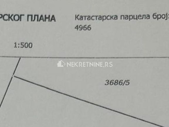 Gradjevinski plac 635m Veternik Branka Vukosavljevića za investitore