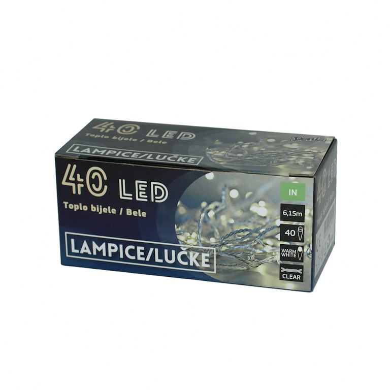 40 Led lampice bele B/OID: EK000190848