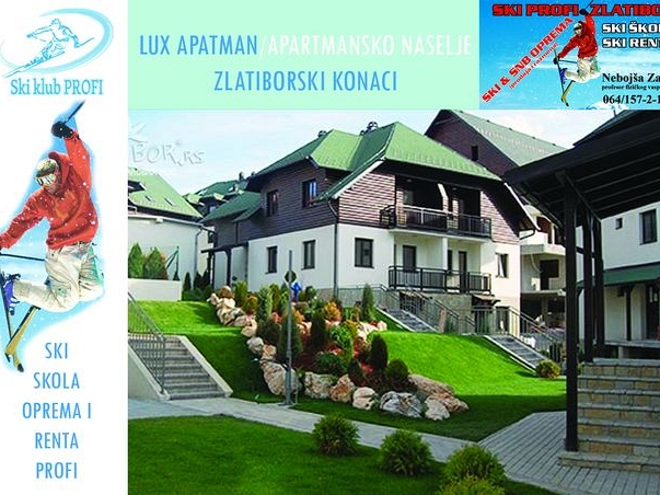 SKOLA SKIJANJA/IZDAVANJE LUX APARTMANA**ZLATIBOR