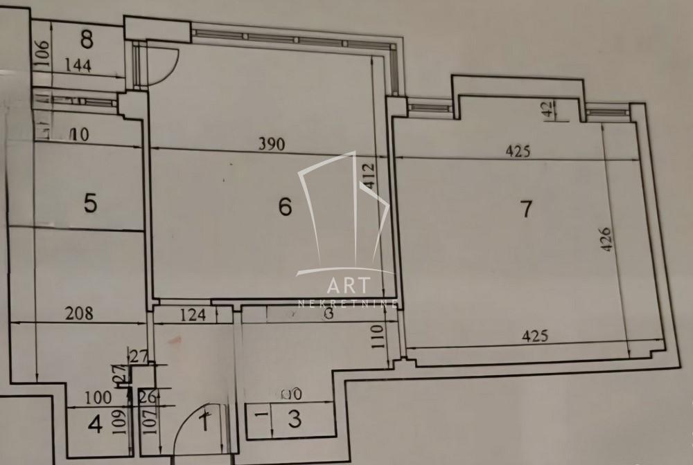 Jurija Gagarina, Dvosoban stan na prodaju, 55m2, 188.000€