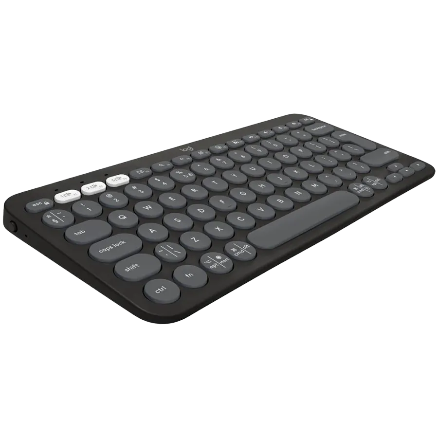 LOGITECH K380S Multi-Device Bluetooth Keyboard - TONAL GRAPHITE - US INT'L