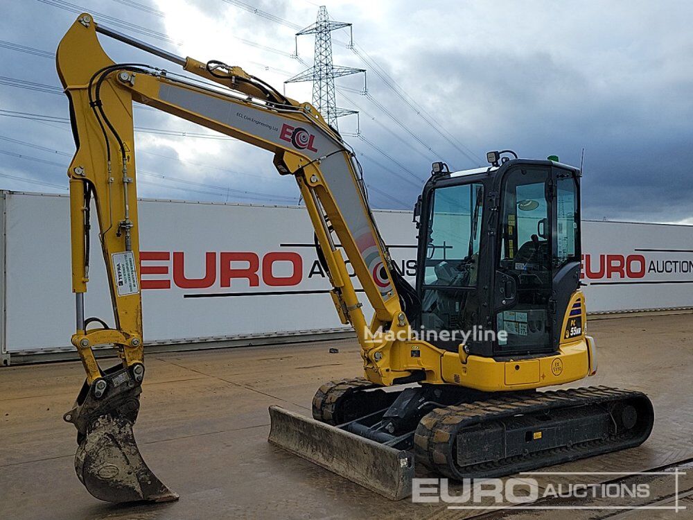 Prodaje se Komatsu PC55MR-5E0 mini bager na aukciji