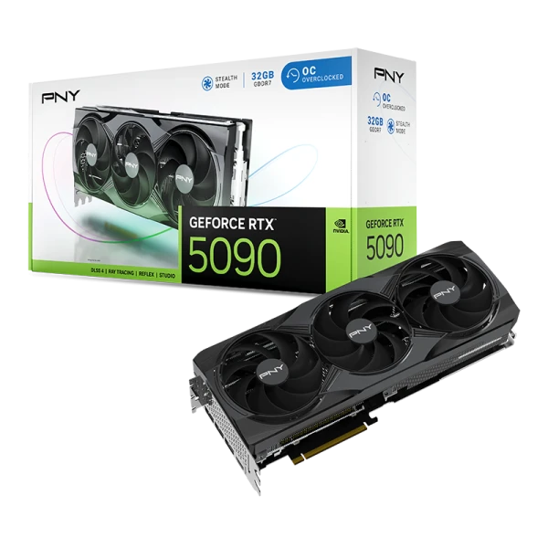 PNY GeForce RTX 5090 32GB Overclocked Triple Fan Grafička karta