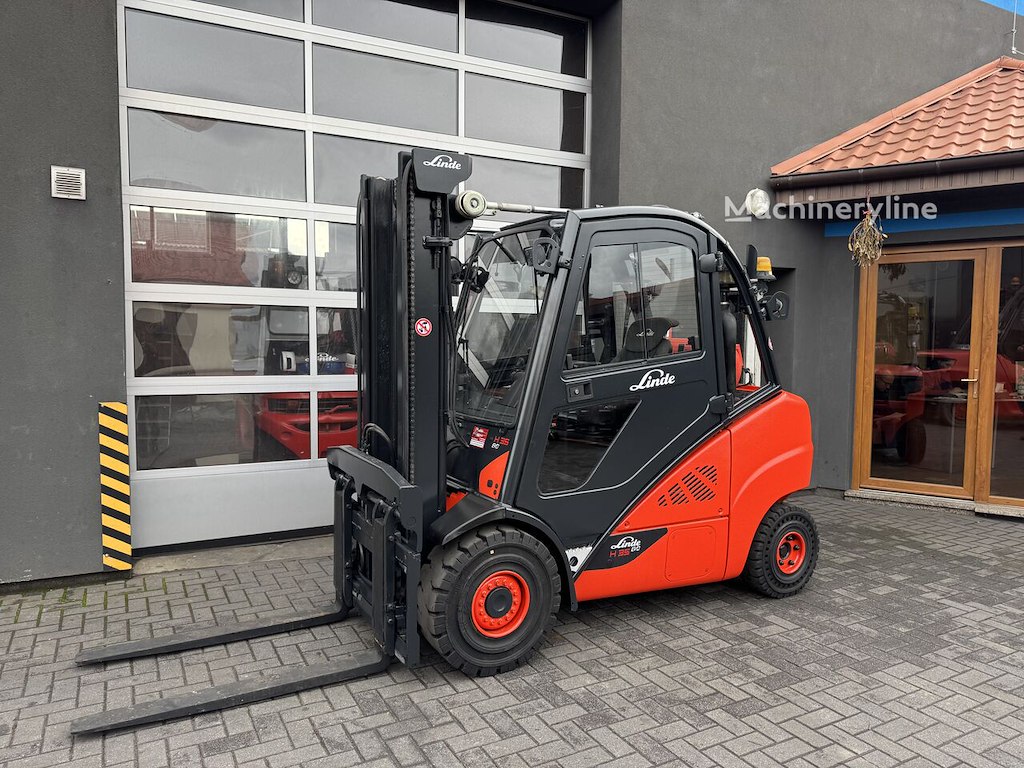 Linde H35T-02 (896) viljuškar na gas