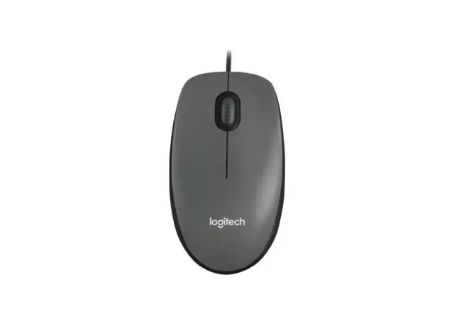 Logitech Žični miš M90, Crni