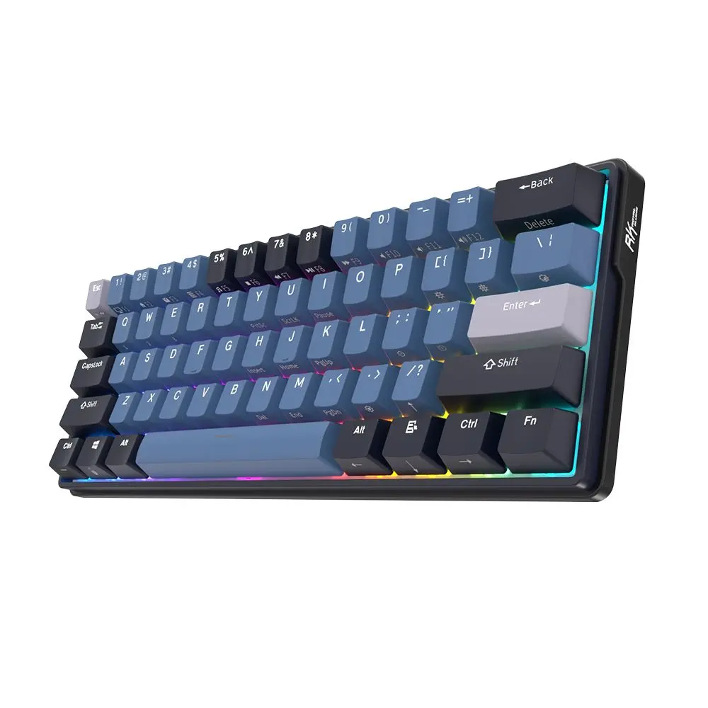 Royal Kludge Gaming mehanička tastatura RK61 Plus, Hot-Swappable, Crna