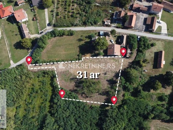 Građevinski plac 31 ar, Ušće, Obrenovac - 38.000€