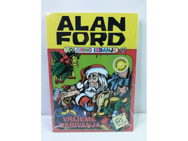 Alan Ford kolor 35 Vrijeme darivanja - celofan