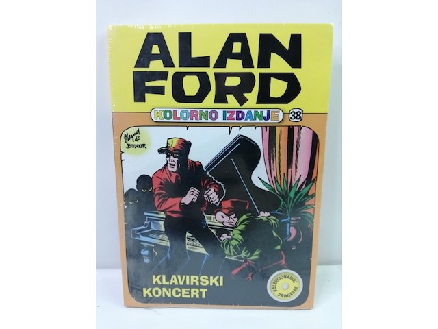 Alan Ford kolor 38: Klavirski koncert - celofan