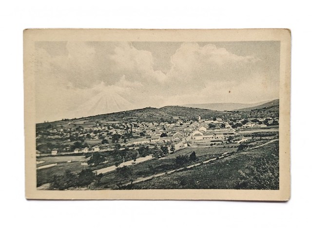 Aleksinac – panorama varoši, retka razglednica 1920-ih,