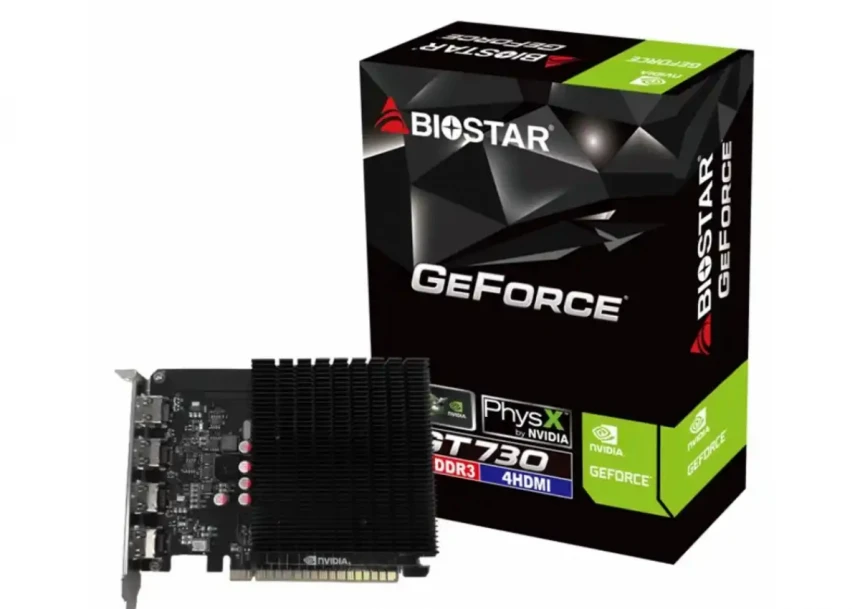 Graficka karta Biostar GT730 4GB GDDR3 64 bit 4xHDMI