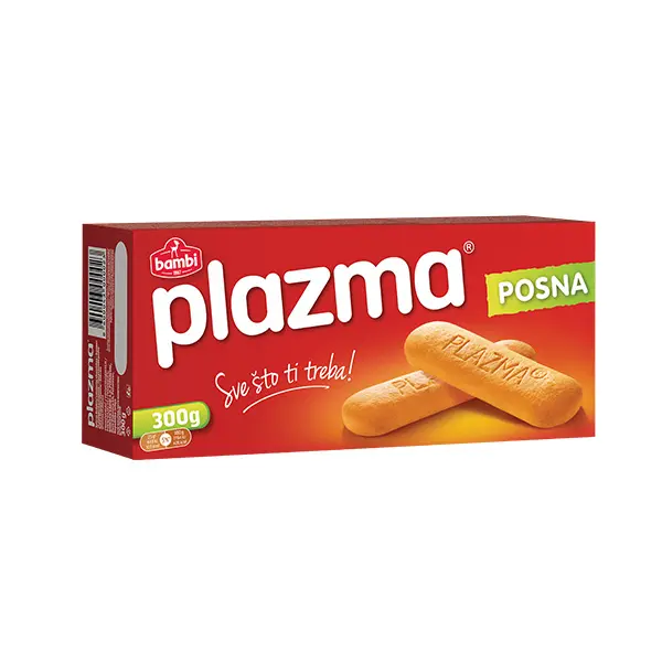 PLAZMA Bambi Keks posni 300g
