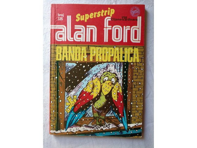 (s) Alan Ford (vjesnik) 335 - Banda propalica