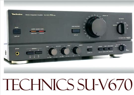 Technics SU-V670 PXS cap pojacalo classAA Technics