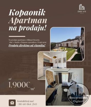 Na prodaju apartman u srcu Kopaonika-Milmari Resort