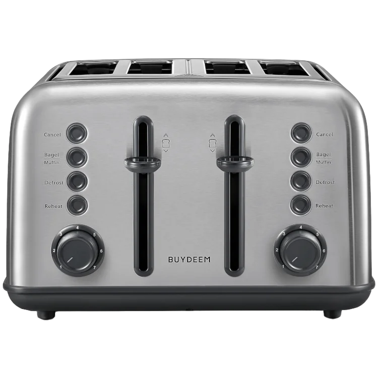 BUYDEEM 4 Slice Toaster, model DT640E, color Stainless Stell, EU