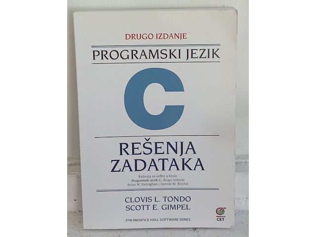 PROGRAMSKI JEZIK C, REŠENJA ZADATAKA - TONDO, GIMPEL