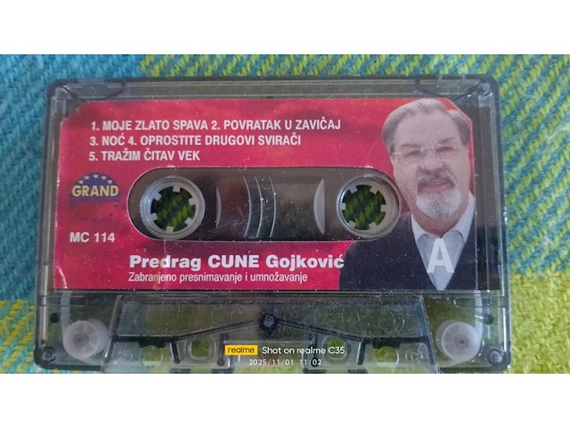 PREDRAG GOJKOVIC CUNE - MOJE ZLATO SPAVA