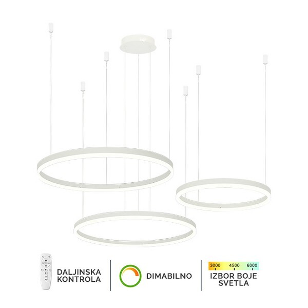 Forma LED viseća lampa F2047-130C WHID: EK000779847