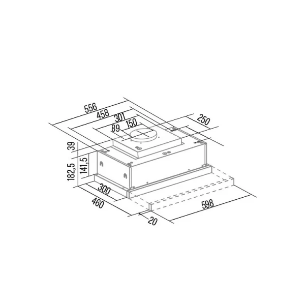 CATA aspirator TFH 6630 BK