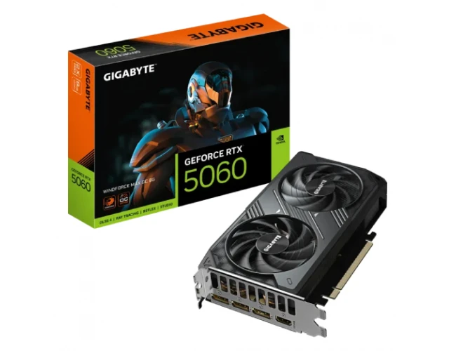 Gigabyte GeForce RTX5060 WINDFORCE MAX (GV-N5060WF2MAX OC-8GD) grafička kartica 8GB GDDR7 128bit