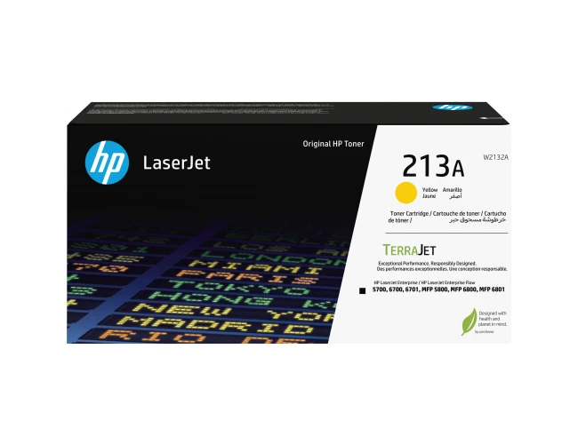 HP 213A (W2132A) toner za HP Color LaserJet štampače 5700,5800,6700,6800 yellow