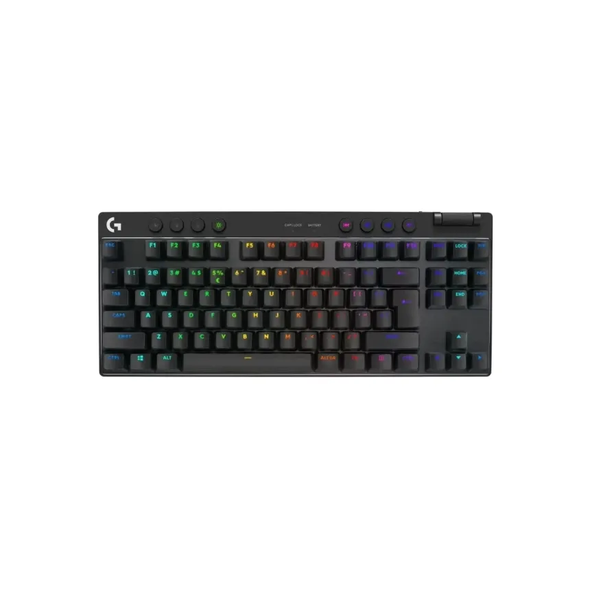 Bežična tastatura Logitech G PRO X TKL Lightspeed Tactile US crna