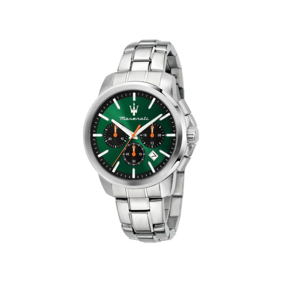 Maserati R8873621043 muški sat Successo Chronograph Fresh Green Orange detail 42mm