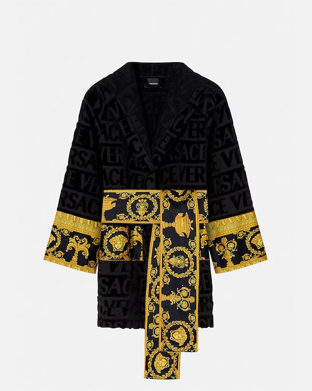 Versace Home I ♡ Baroque Short Bathrobe – Bademantil M