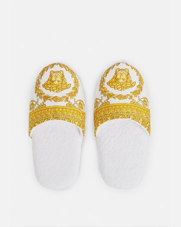 Versace Home I ♡ Baroque Slippers – Papuče L