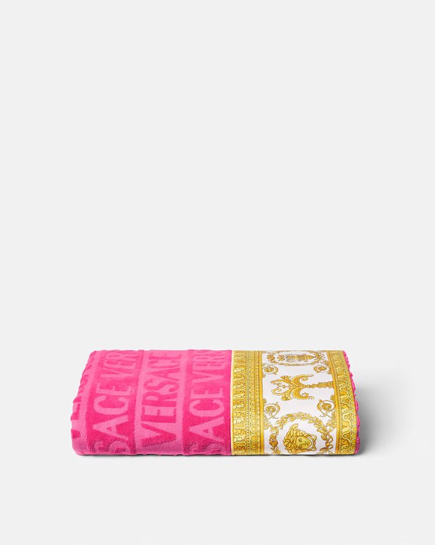 Versace Home I ♡ baroque towel pink – Peškir
