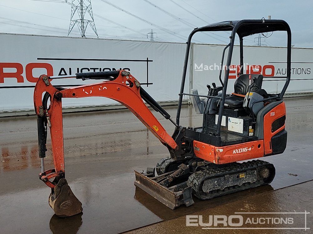 Prodaje se Kubota KX016-4 mini bager na aukciji