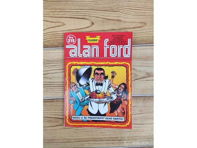 Alan Ford-Mogu li se predstaviti?Geko smrtic!