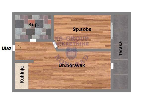 Jednoiposoban stan na prodaju, 43m2, 107.550€