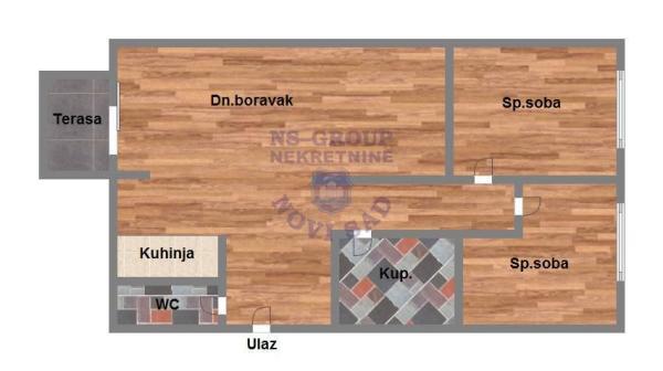 Trosoban stan na prodaju, 71m2, 208.860€