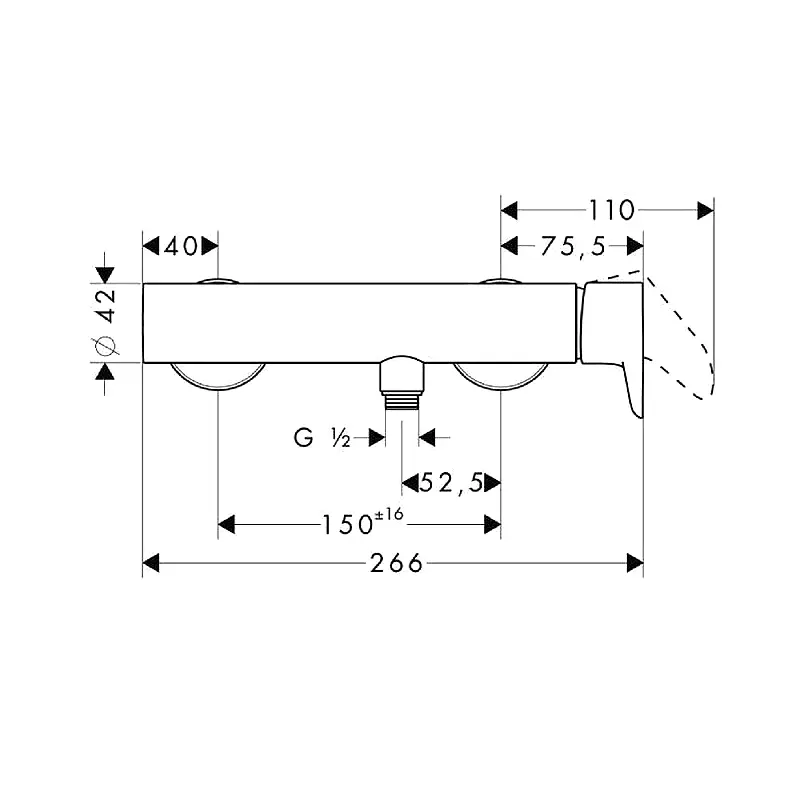 Citterio M Slavina Za Tuš Axor