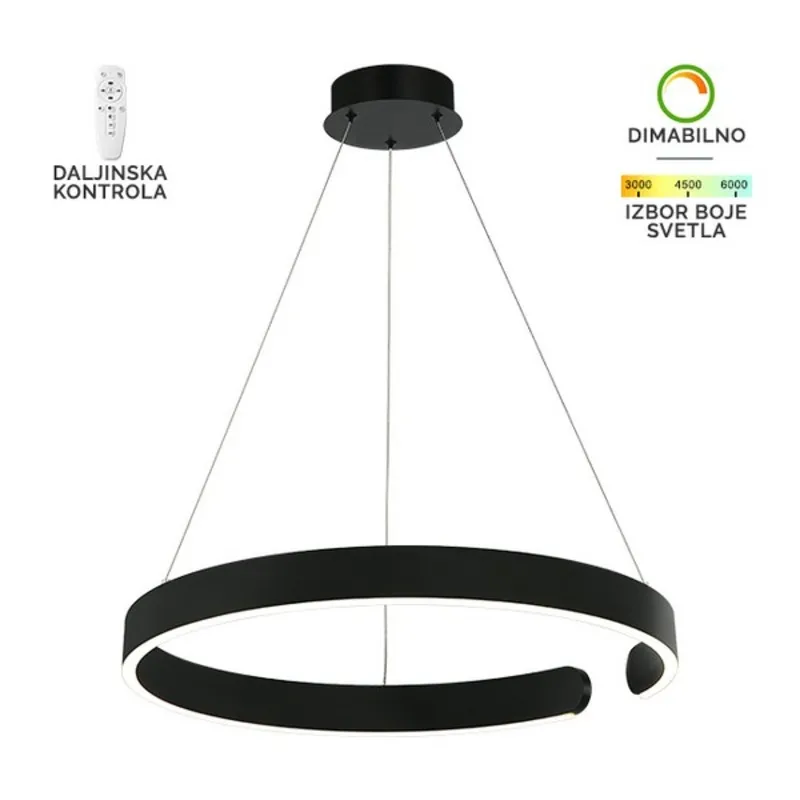 LED VISILICA F2046-42V BK FORMA