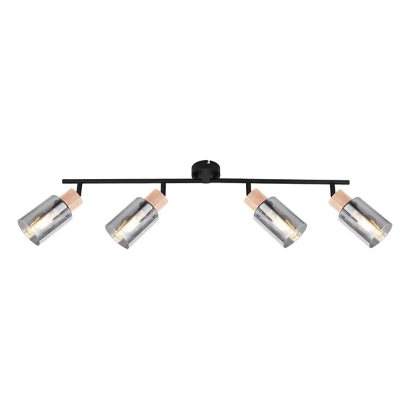 SPOT LAMPA FE705-4 BK+WD FORMA