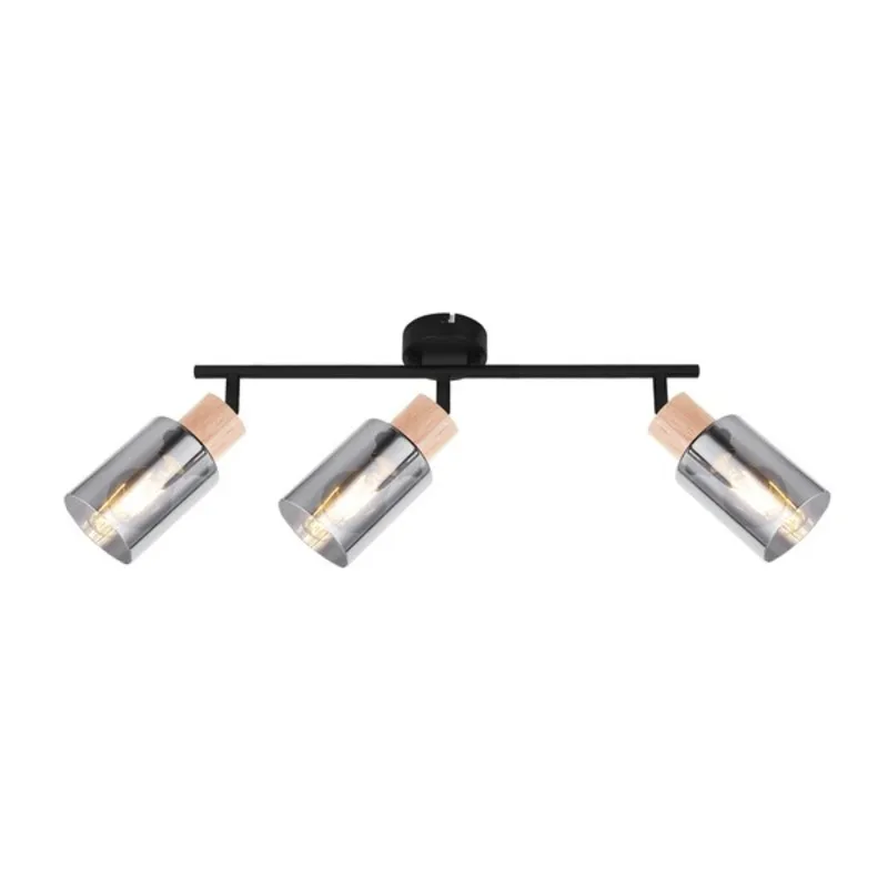 SPOT LAMPA FE705-3 BK+WD FORMA