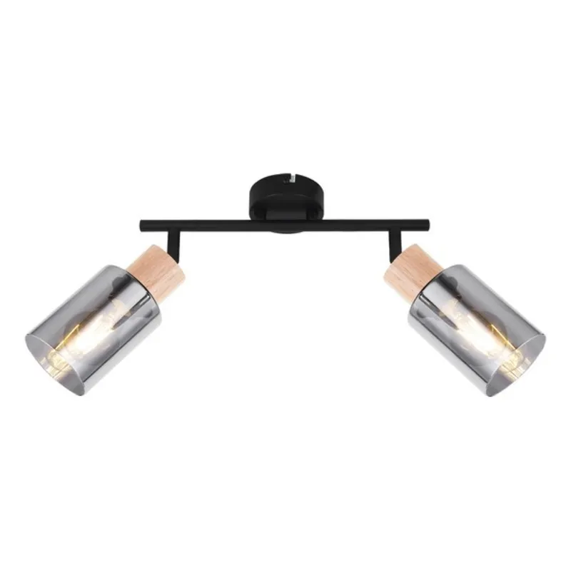 SPOT LAMPA FE705-2 BK+WD FORMA