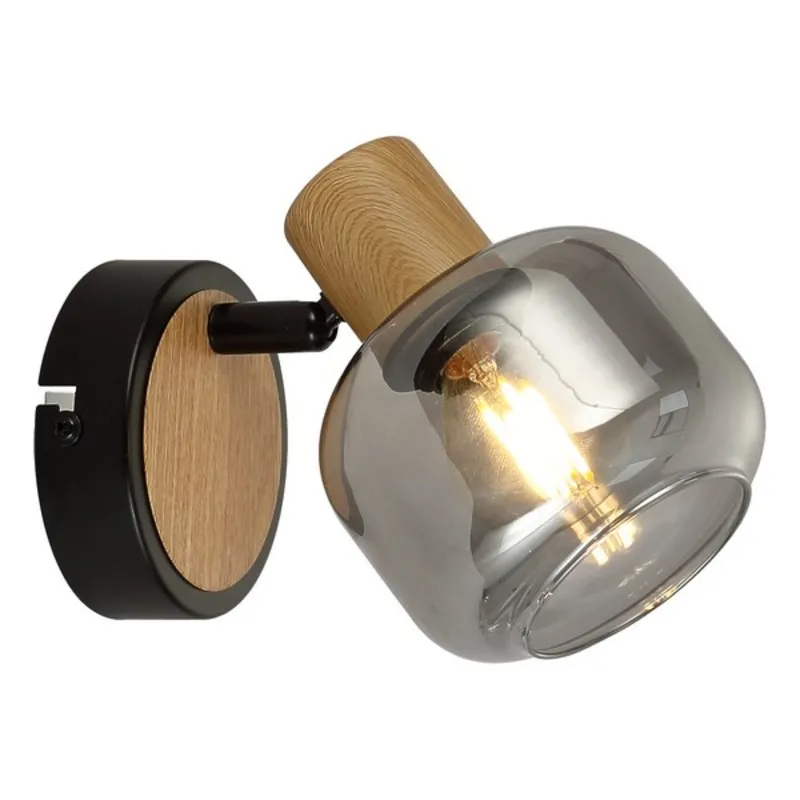 SPOT LAMPA FE408-1 BK+WD FORMA