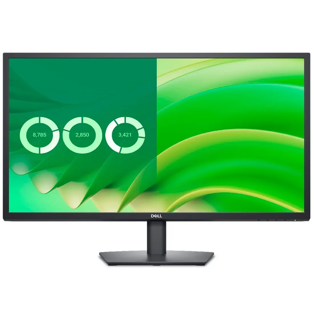 Dell Monitor E2725H, 27", VA, Full HD, 75 Hz, Crni