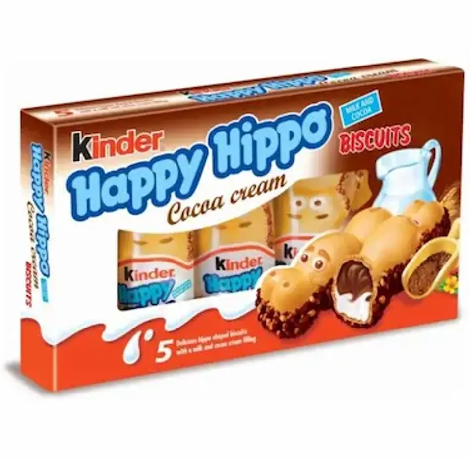 Kinder Biskvit Happy Hippo, T5X10