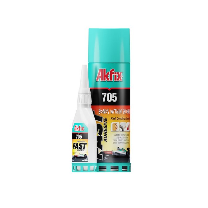 AKFIX 705 univerzalni brzi lepak MDF 100gr+400ml