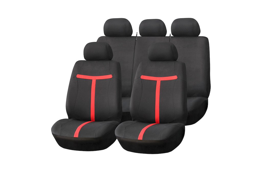 Univerzalne presvlake za auto sedišta, prednja i zadnja, set SC07 AMIO-04607 Jedinstvena ponuda