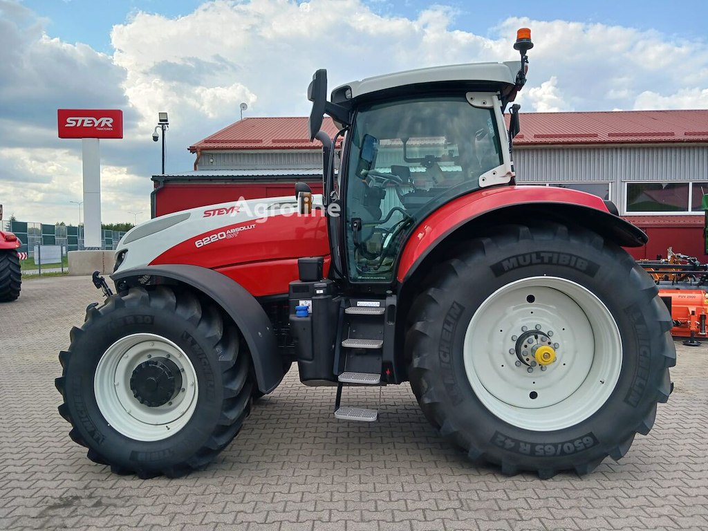 Novi Steyr Absolut 6220 CVT traktor točkaš