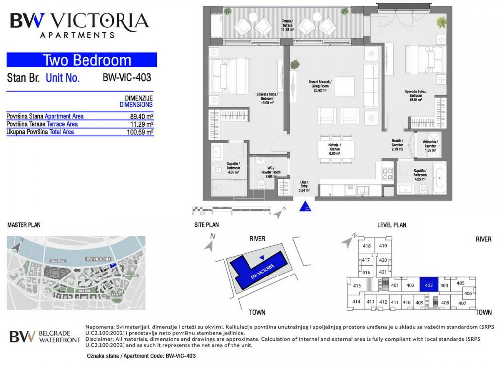 Otvoren pogled na reku, BW Victoria ID#4185 595.000 €