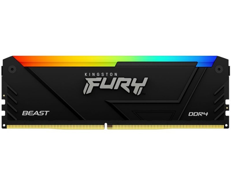 KINGSTON RAM Memorija DIMM DDR4 64GB (2x32GB kit) 3600MT/s KF436C18BB2AK2/64 Fury Beast Black RGBID: EK000781674