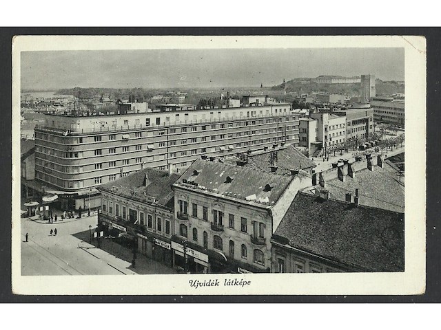 Novi Sad - Ujvidek - panorama 1941